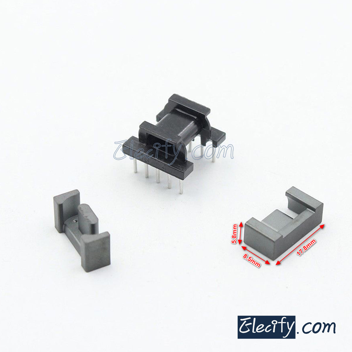EPC17 5+5pins Ferrite Cores bobbin, transformer core, inductor coil – elecify