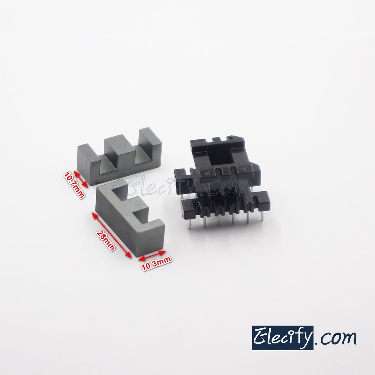 EE28 PC40 Ferrite Cores and bobbin 28mm – elecify