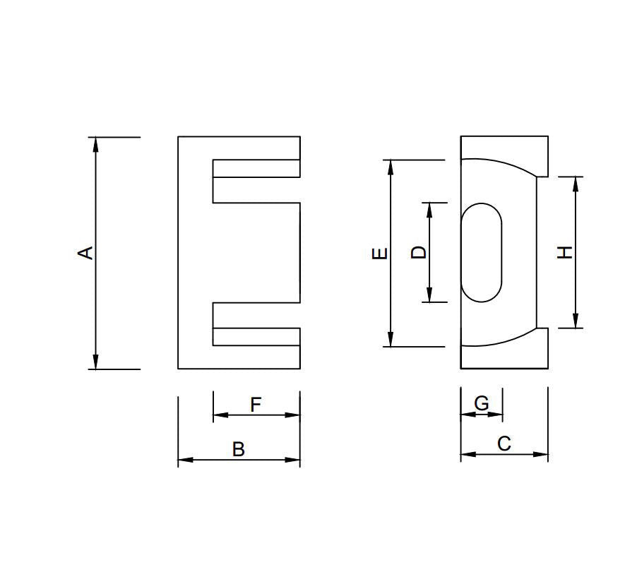EPC13 5+5pins Ferrite Cores bobbin, transformer core, inductor coil – elecify