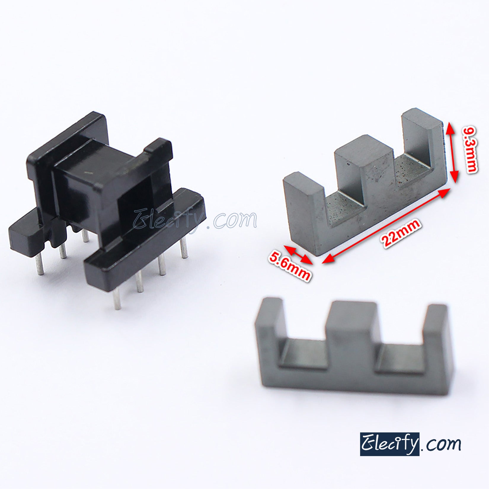 PC40 E22 EE22 5+5pins 4+4pins horizontal ferrite transformer cores 22mm ...