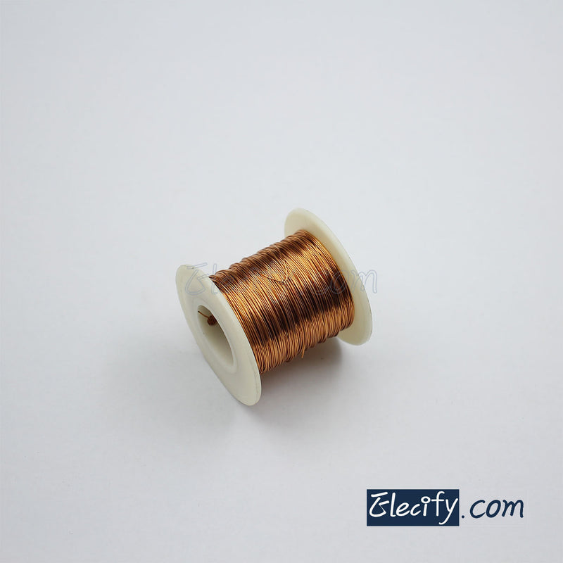 Enameled copper wire 0.65mm 150g, 50m , Magnet Wire – elecify