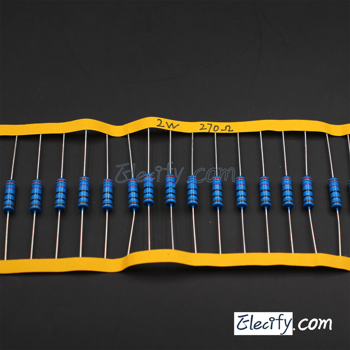 20pcs 2W Resistor 110Ω - 1KΩ, Metal Film, 1% tolerance 2 watt 110 ohm ...