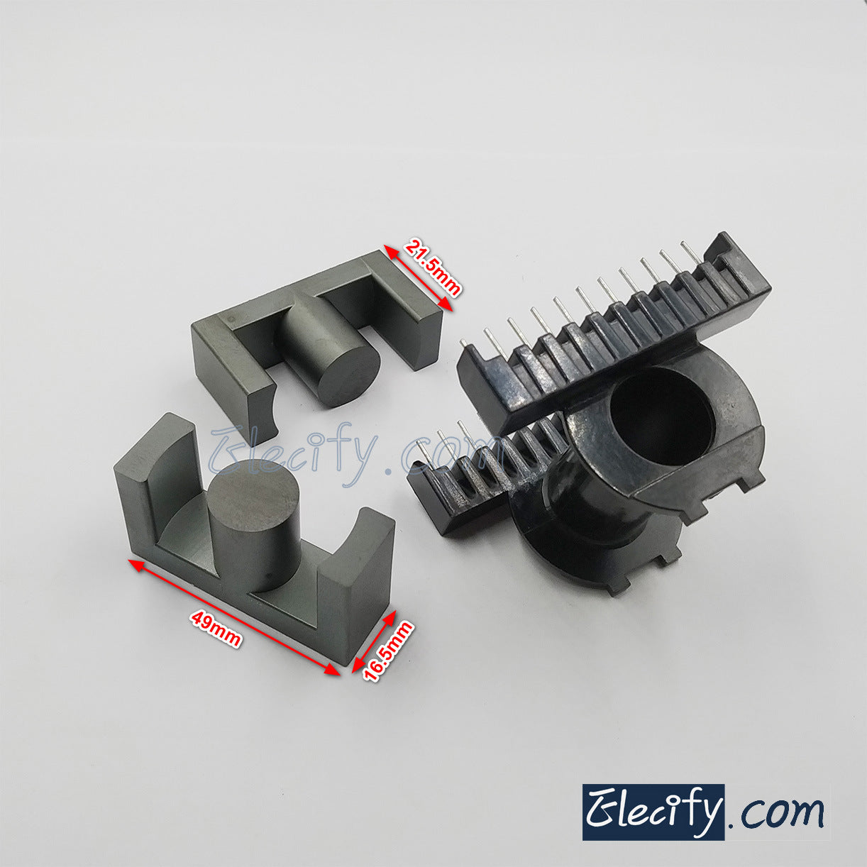 EC49 PC40 11+11pins Ferrite Cores and bobbin 49mm – elecify