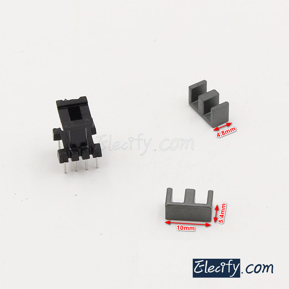 EE10 4+4pins Ferrite Cores and bobbin 10mm – elecify