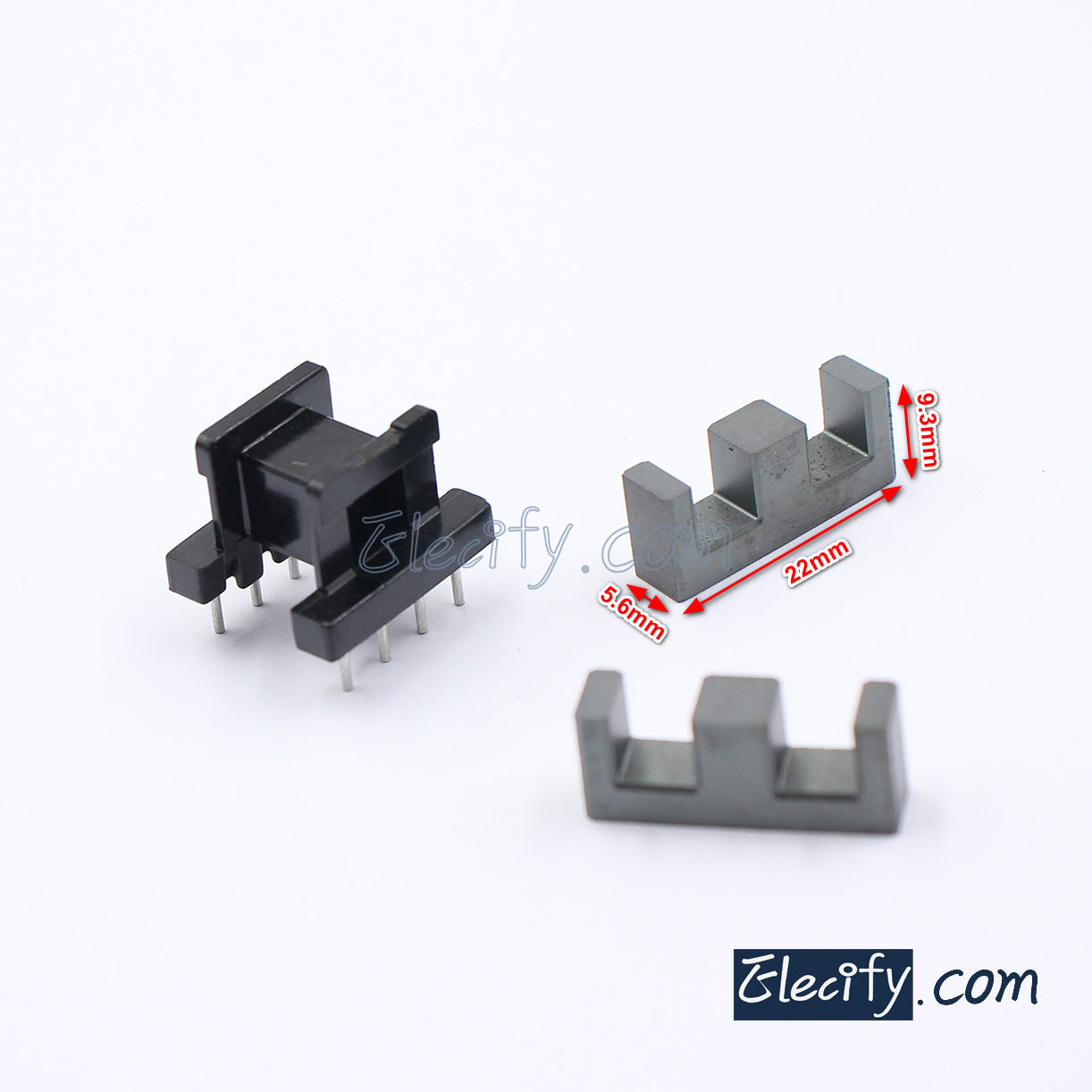 PC40 E22 EE22 5+5pins 4+4pins horizontal ferrite transformer cores 22mm – elecify