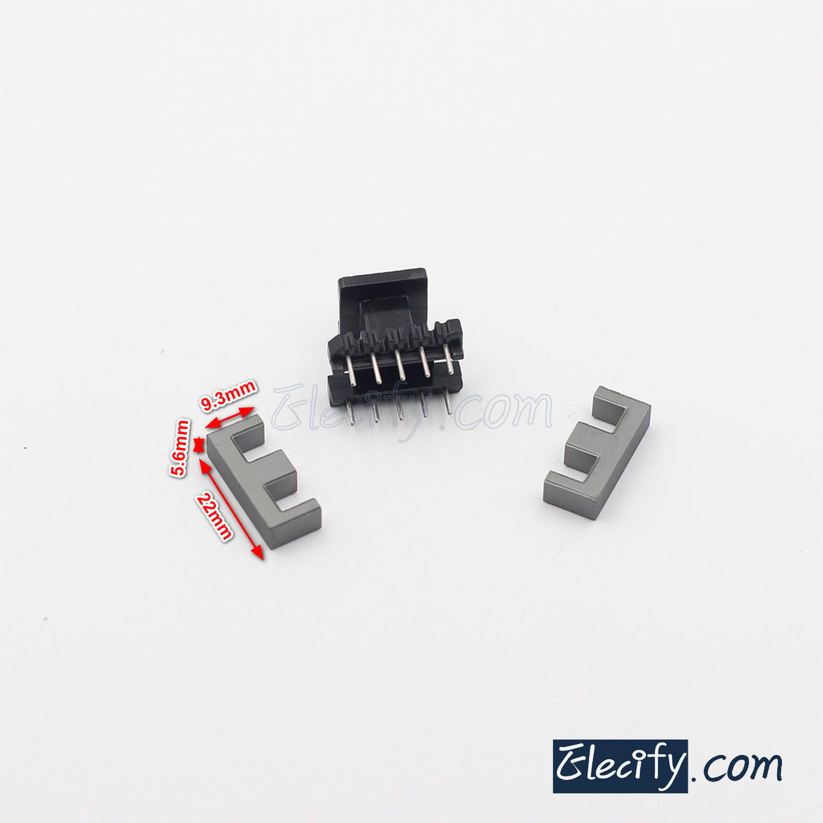 PC40 E22 EE22 5+5pins 4+4pins horizontal ferrite transformer cores 22mm ...