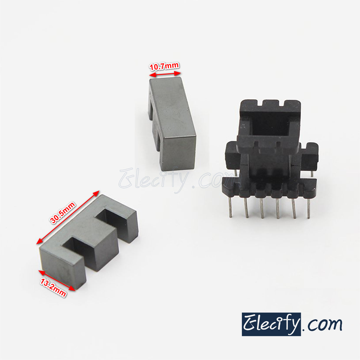 EE30 PC40 Ferrite Cores and bobbin 5+5 6+6 30.5mm – elecify