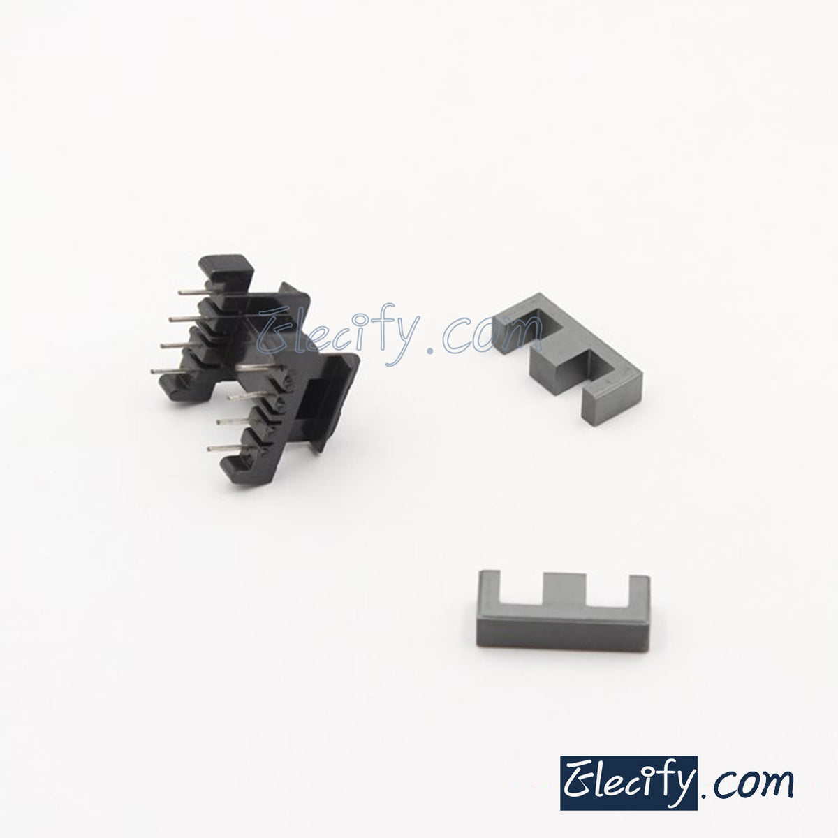 EF25 4+4pins 25mm 10mm 6.5mm Ferrite Cores bobbin, transformer core ...